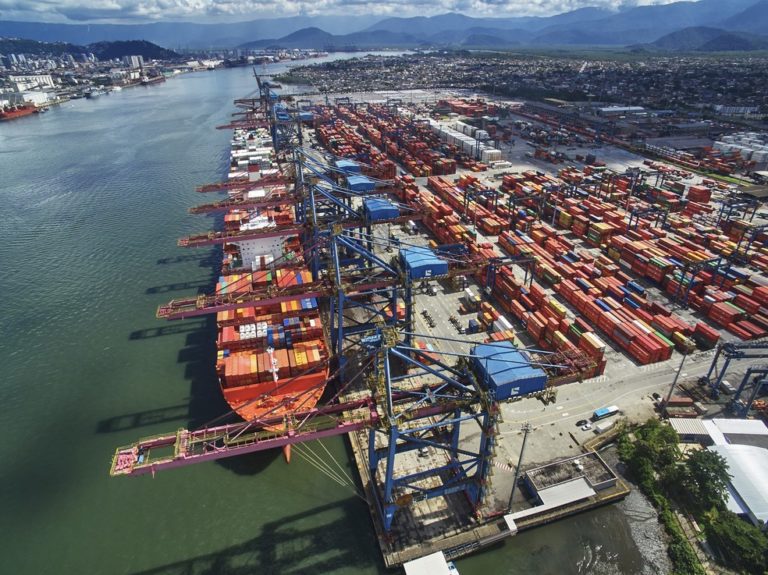New record of container handling at Port of Santos - Brazil - STSI Holding